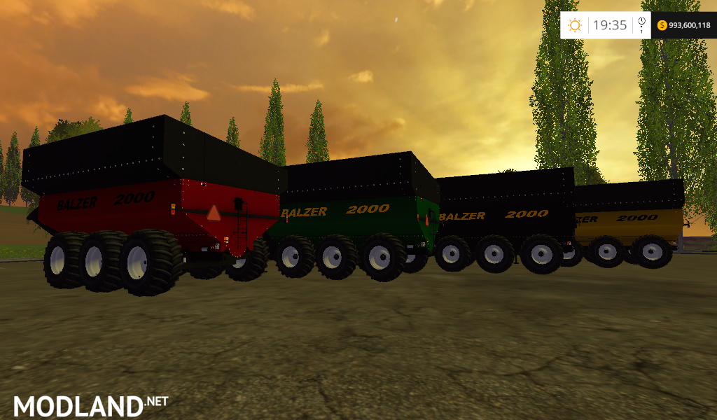Balzer 2000 Auger Wagons - FS 15