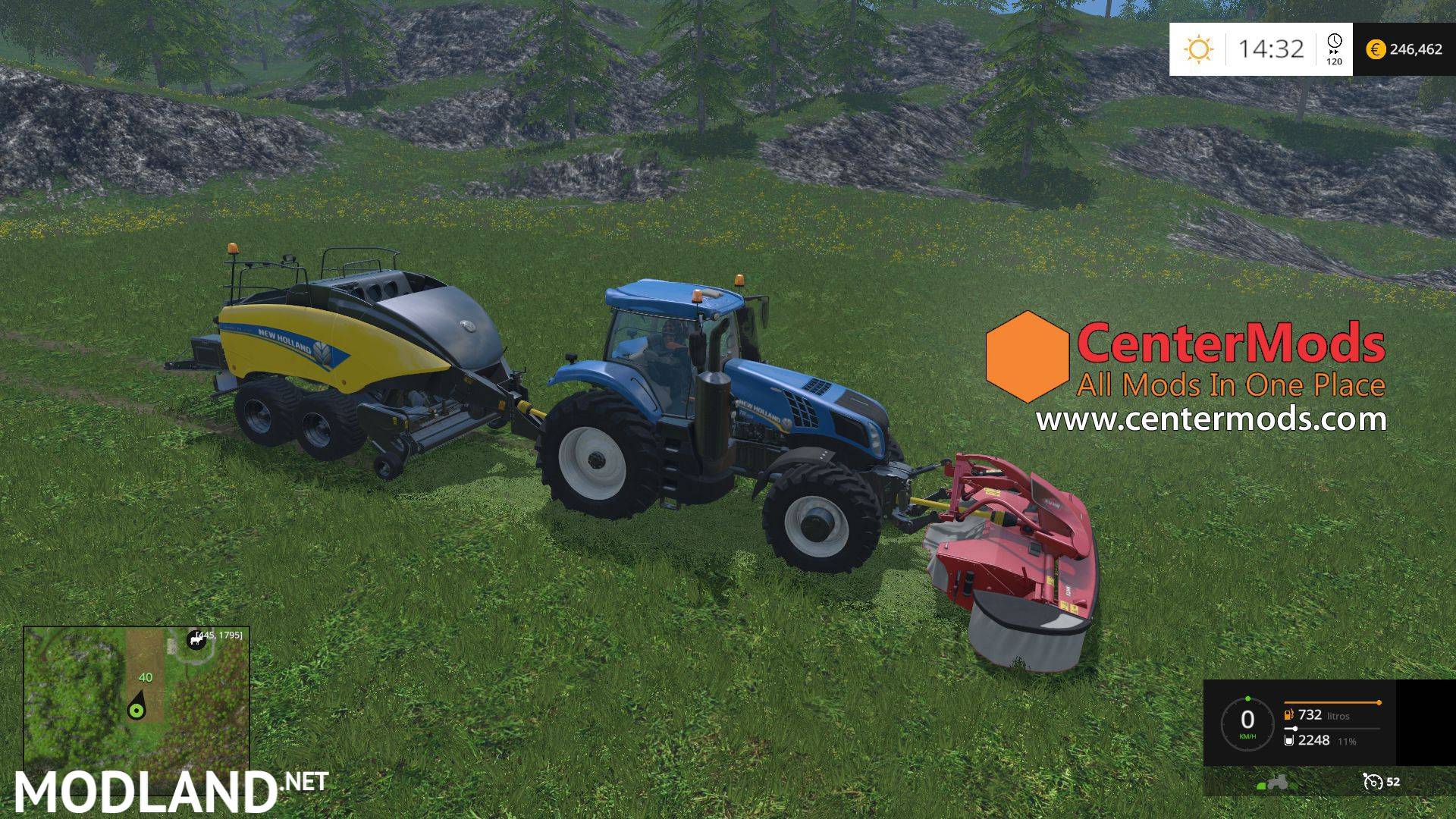 New Holland Twin Baler Pack v 1.0 - FS 15