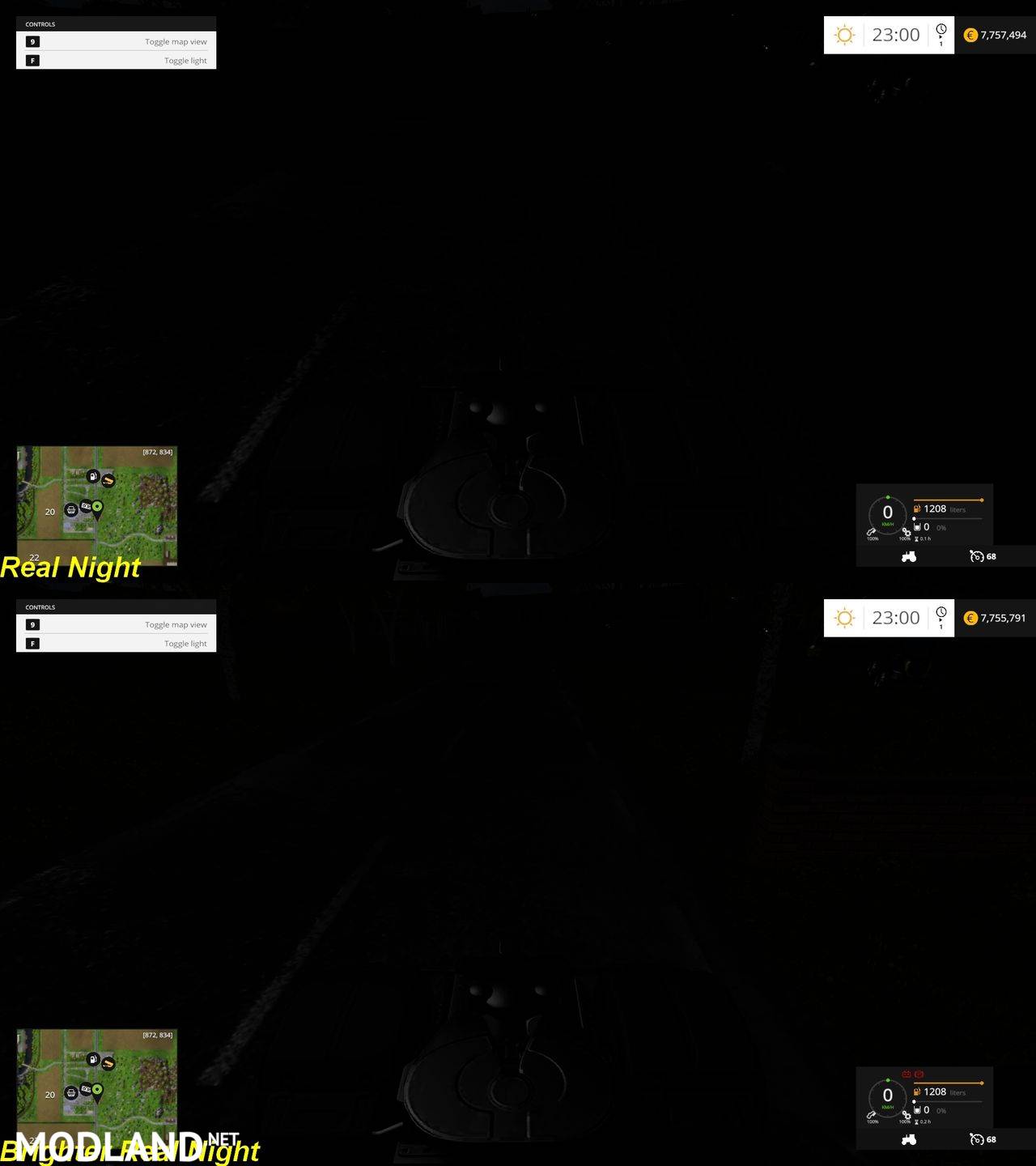 Real Night Mod v2.2 - FS 15
