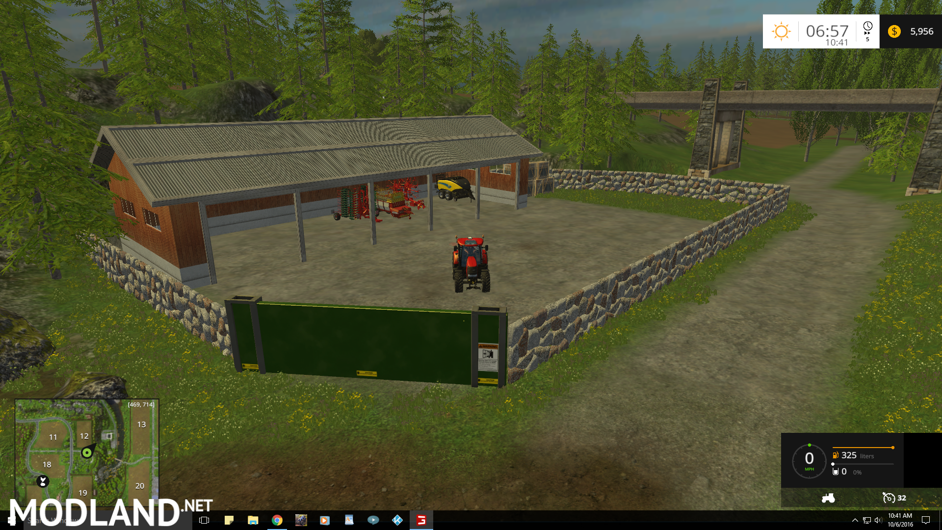 Up the Hill Map - FS 15