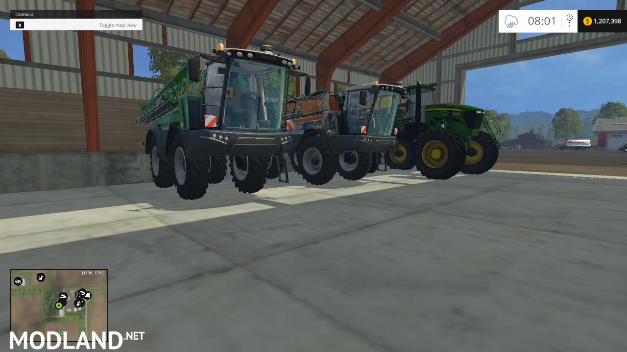 Sprayers Pack (18000L) - FS 15