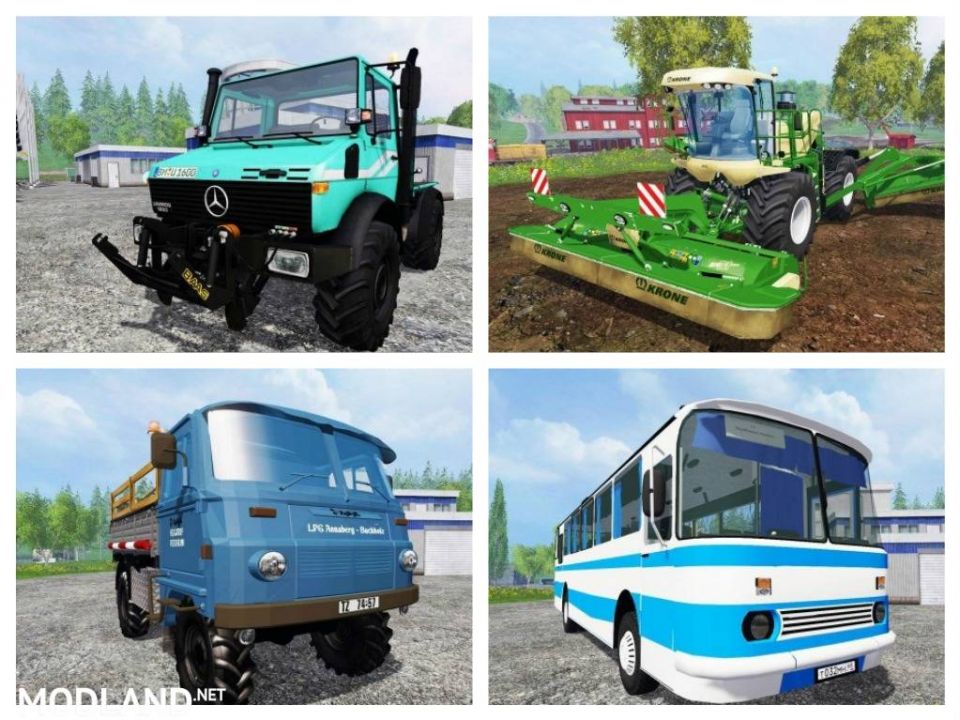 FS 15 Mods Pack v 6.0 - FS 15