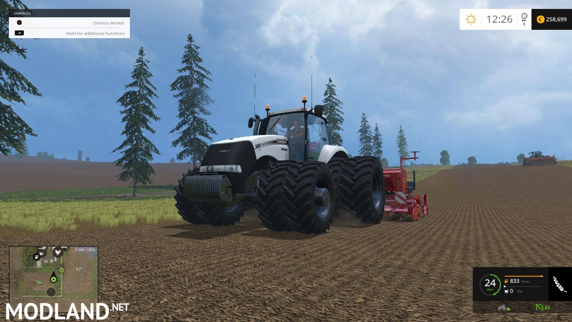 DYNAMIC 8 CASE IH MAGNUM 320 White - FS 15