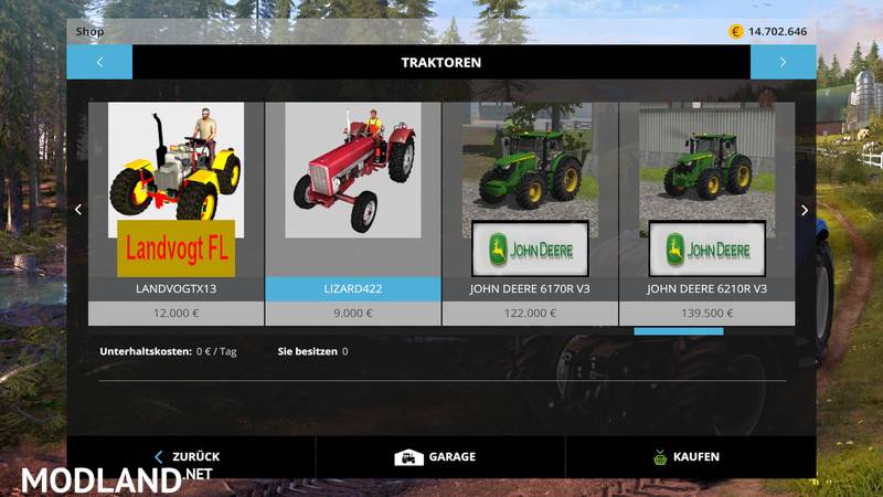 Lizard 422 Tractor - FS 15
