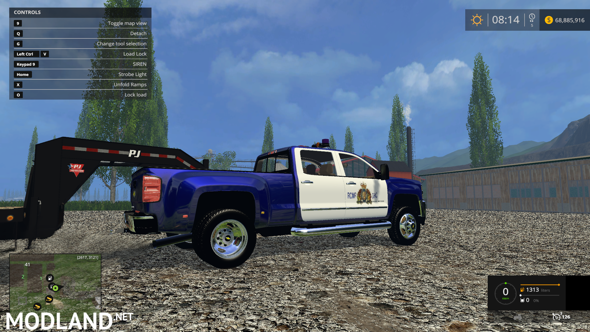Chevy Silverado RCMP Police Truck - FS 15