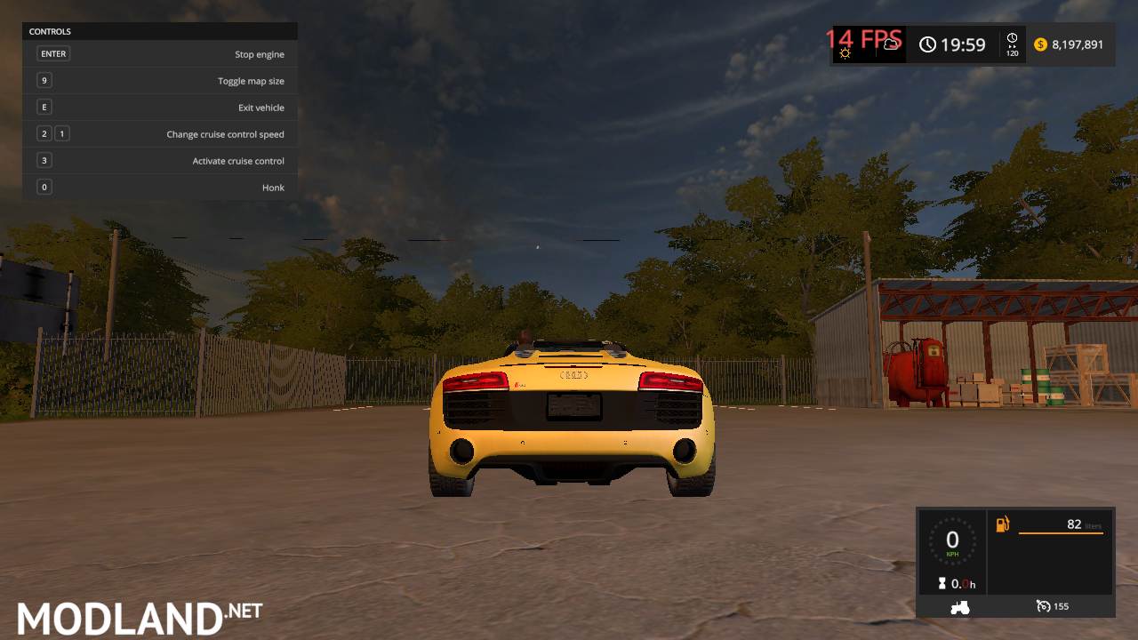 Audi R8 V10 SPIDER (revamped_version) - FS 17