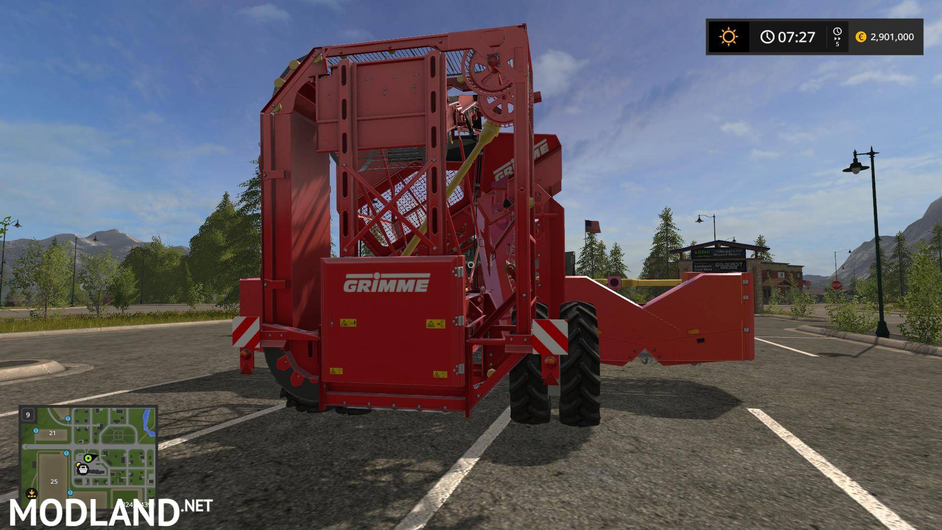 Grimme 18 Row Sugar Beet Harvester v 1.0 - FS 17