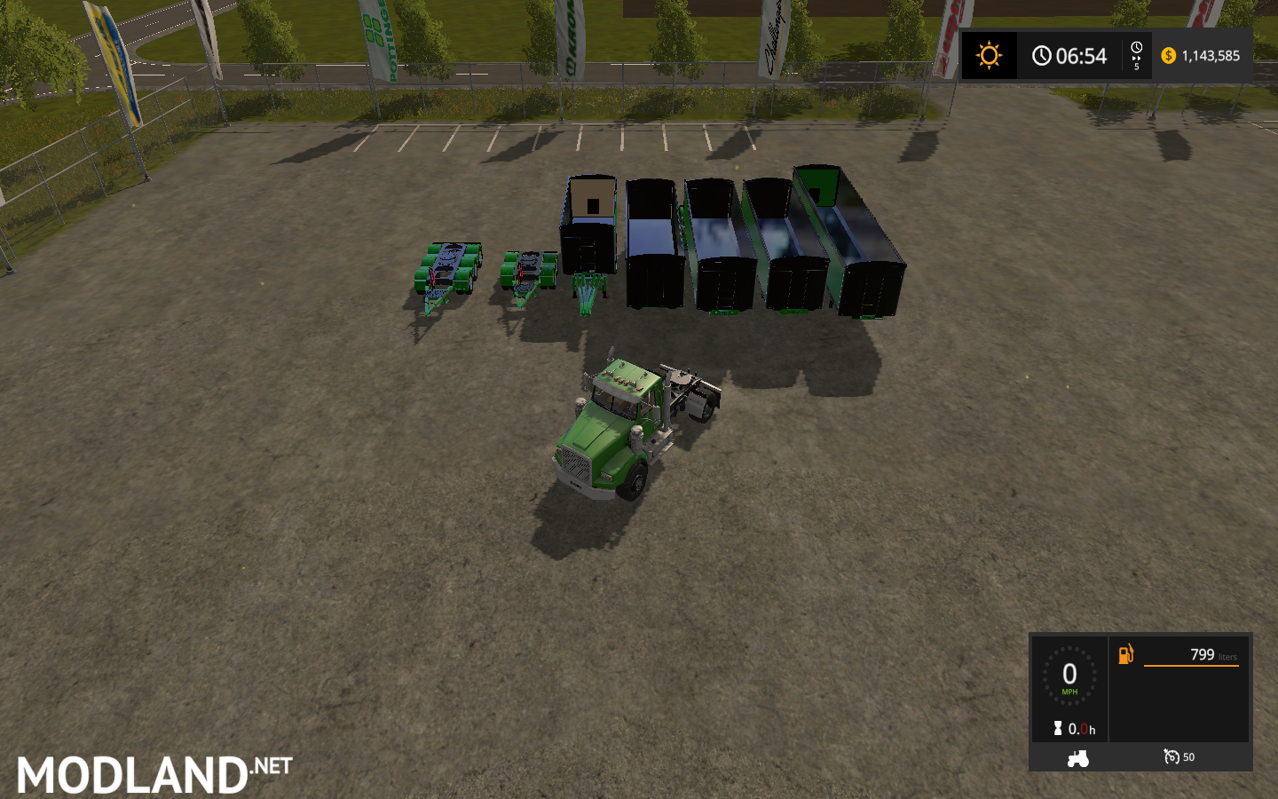 Peterbilt/Aussie Trailers NO SEMI AT THE MOMENT - FS 17