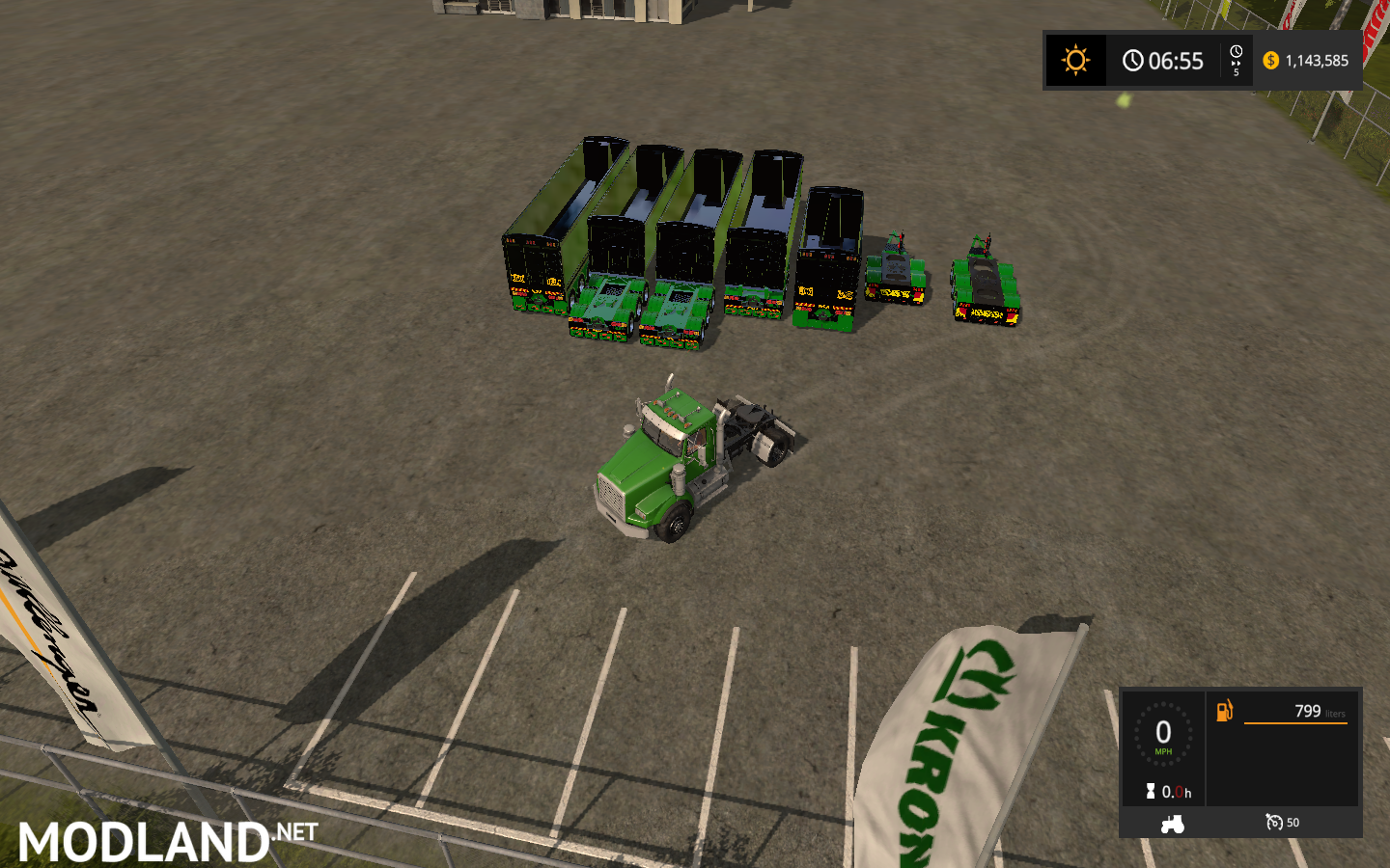 Peterbilt/Aussie Trailers NO SEMI AT THE MOMENT - FS 17