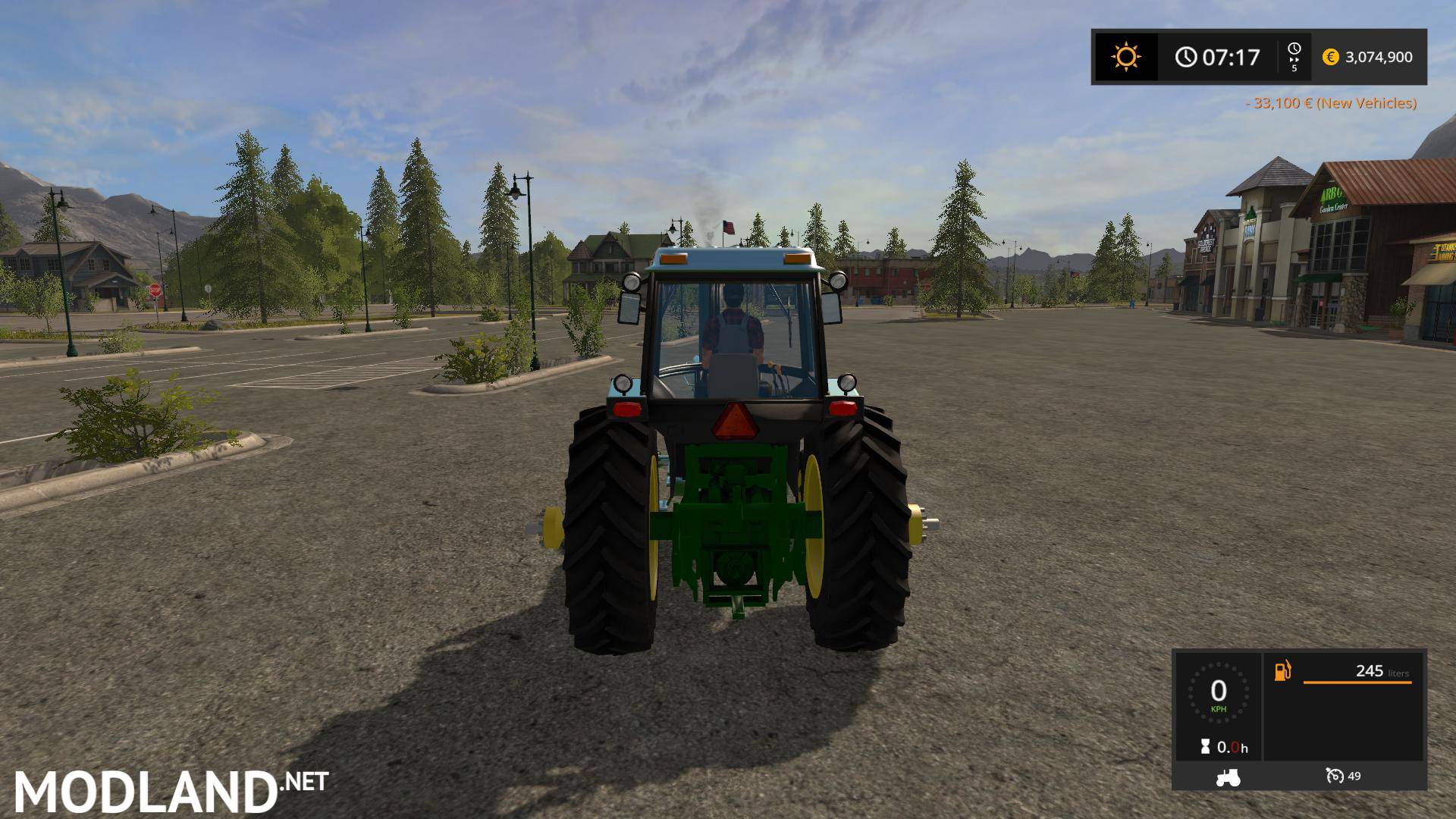 John Deere 4440 by Knagsted v 1.0 - FS 17