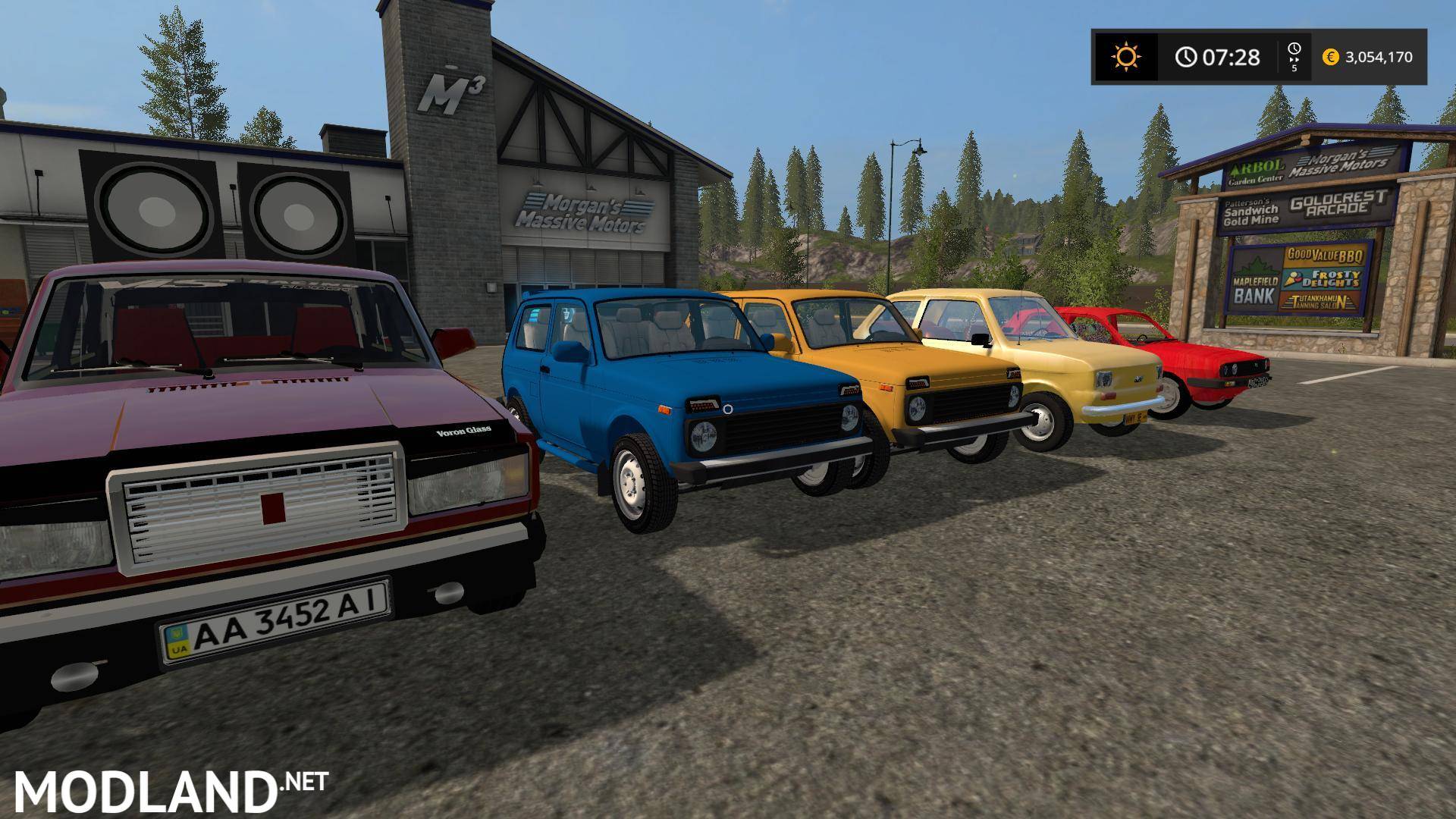 Old Car Pack v 1.0 - FS 17