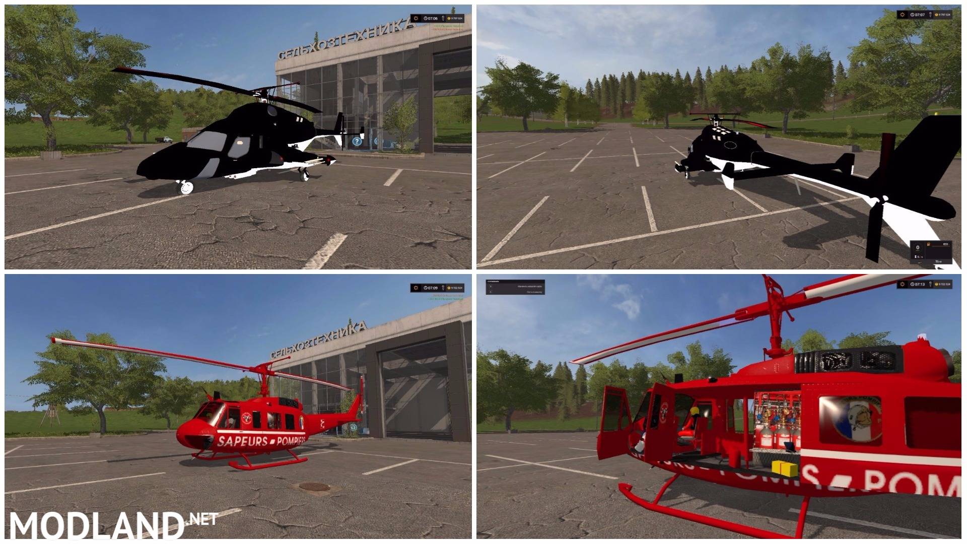 HELICOPTER PACK v 1.0 - FS 17