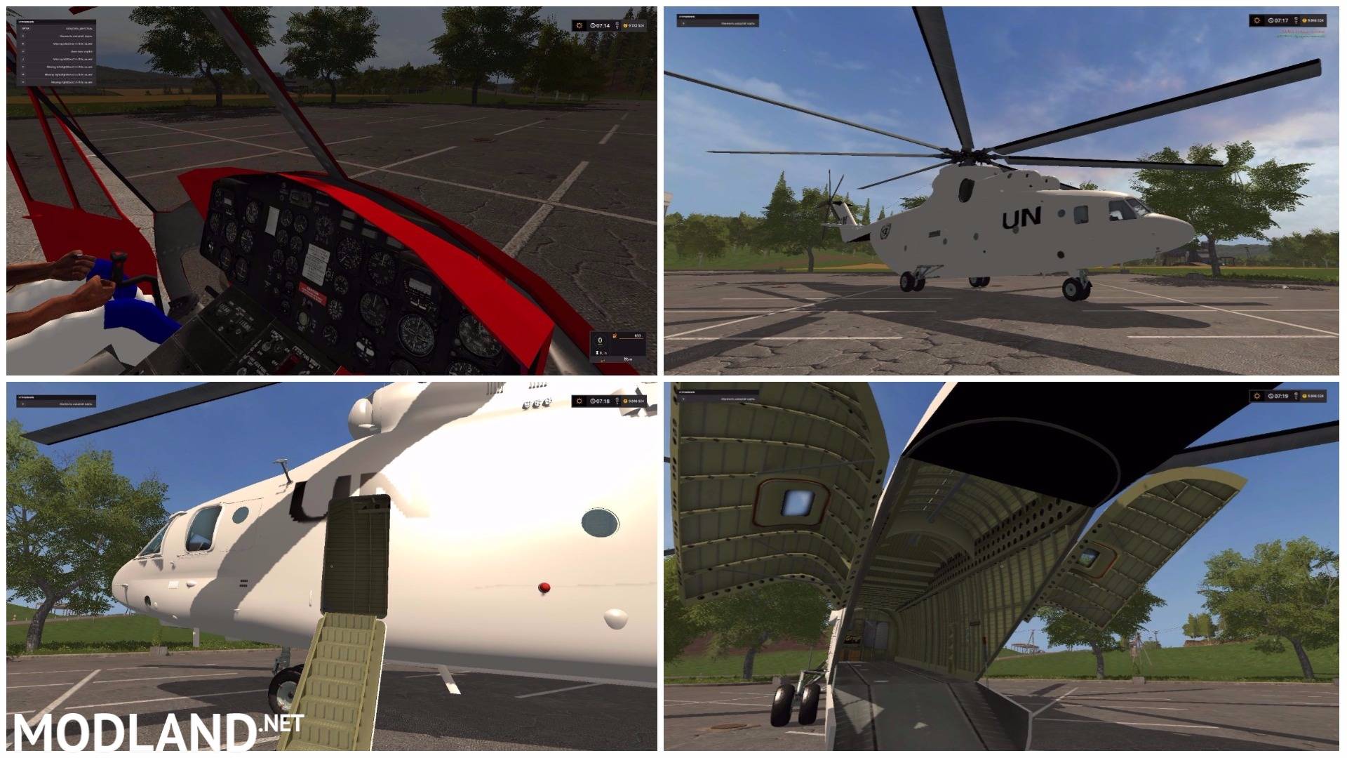 HELICOPTER PACK v 1.0 - FS 17