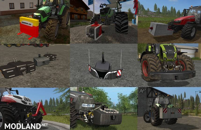 WEIGHT MEGA PACK v 1.0 - FS 17