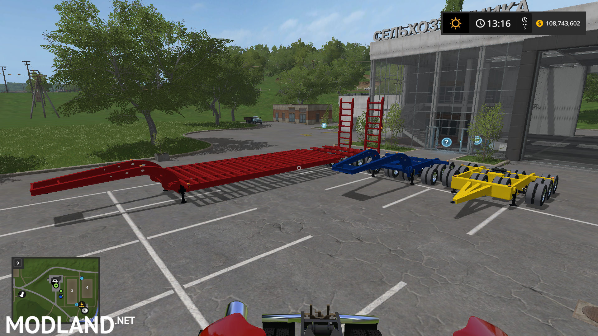 LowLoader Trailer - FS 17