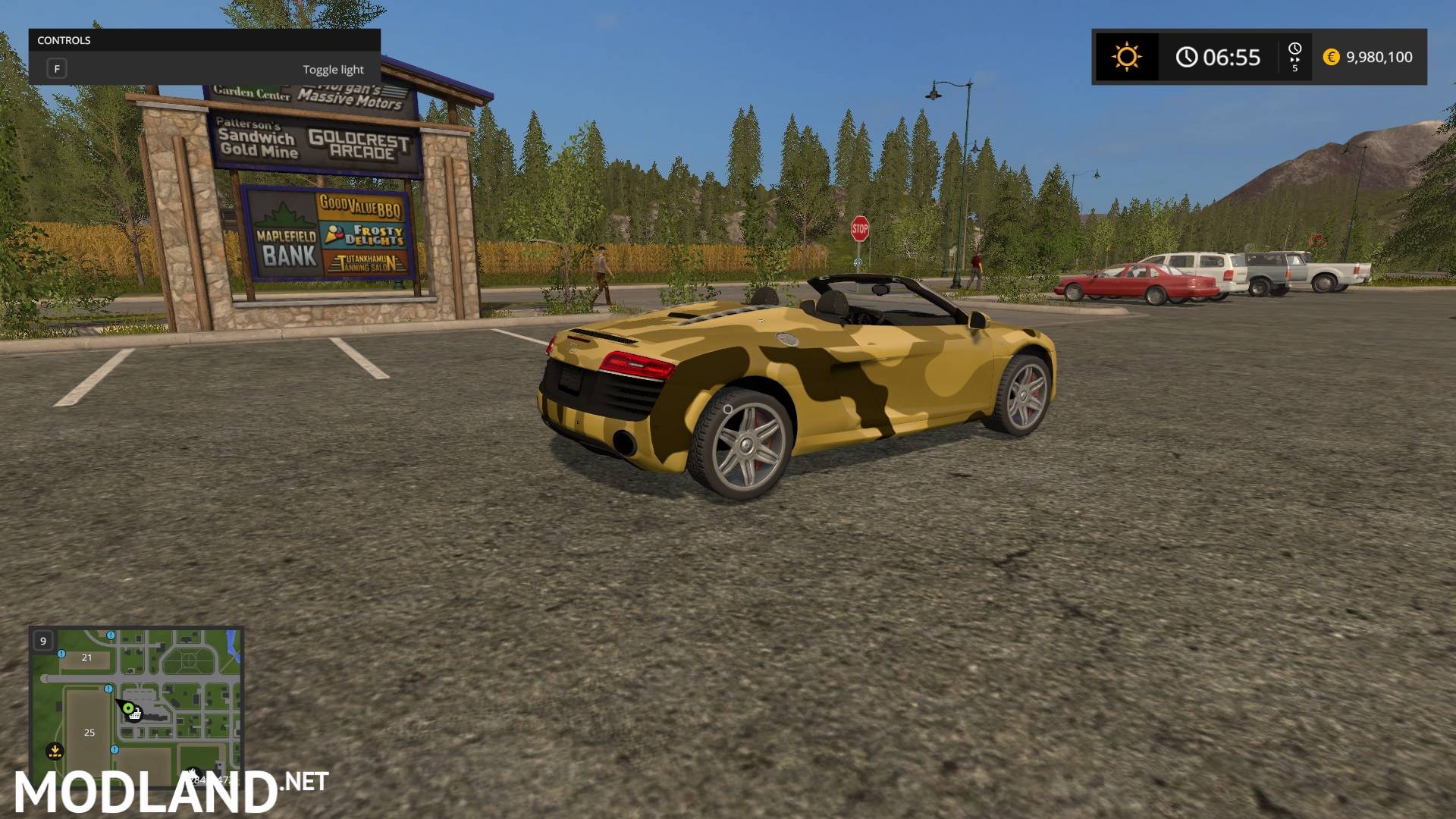 Audi R8 Spyder Desert Mod - FS 17