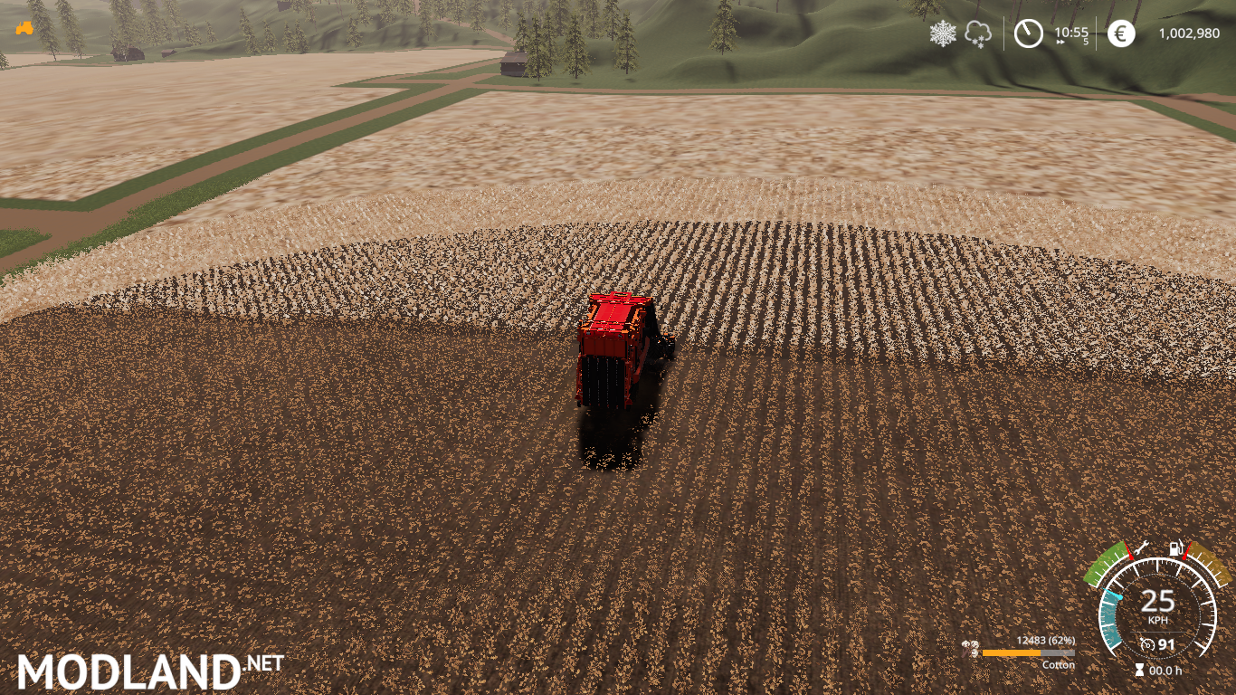 Crazy +100m CASEIH Module Express 635 Cotton Harvester - FS 19