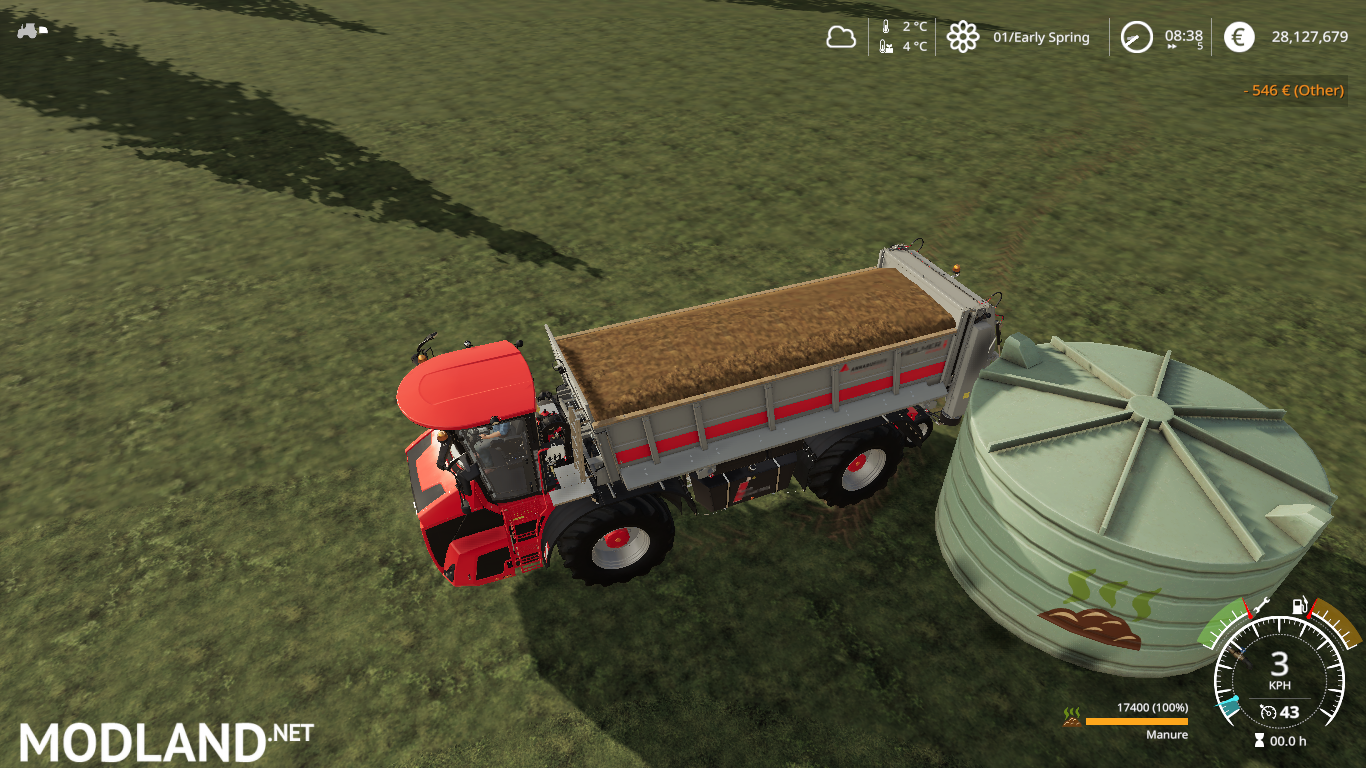 Manure Tank v 1.0 - FS 19