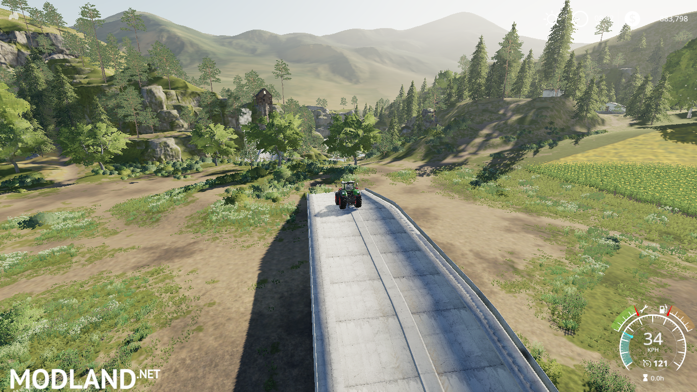 PLACEABLE BRIDGE v 1.1 - FS 19