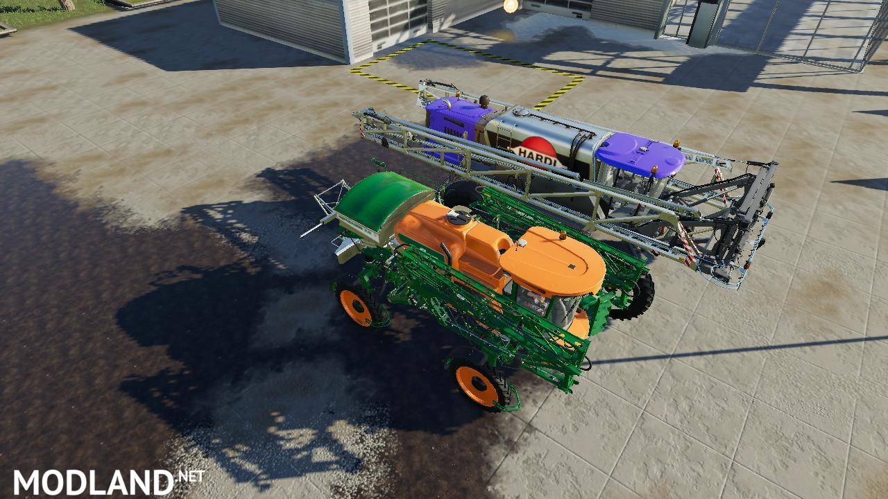 Powered Sprayer Pack v 1.0 - FS 19