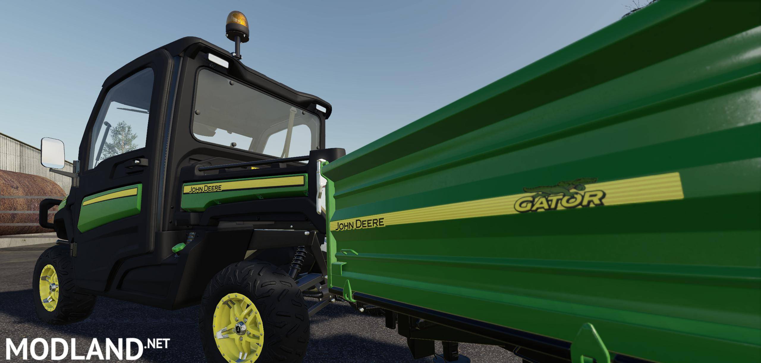 John Deere Gator Trailer v 1.0 - FS 19