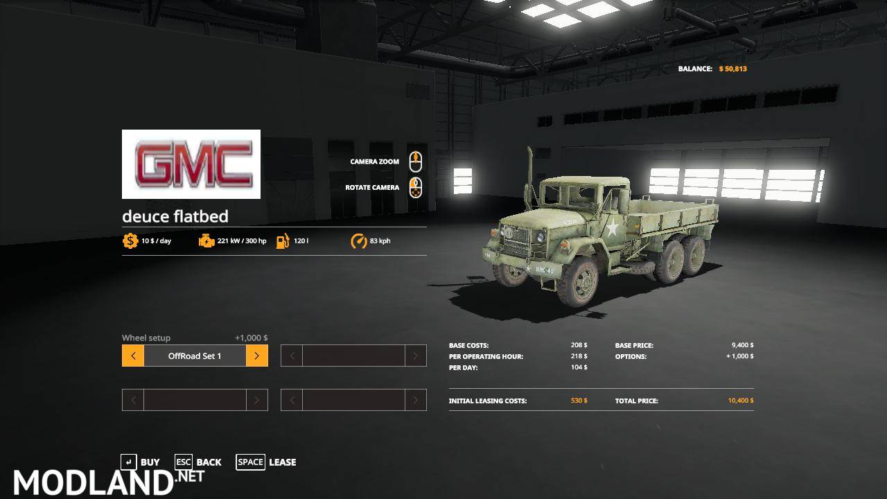 GMC M35 Deuce and a Half v 3.0 - FS 19