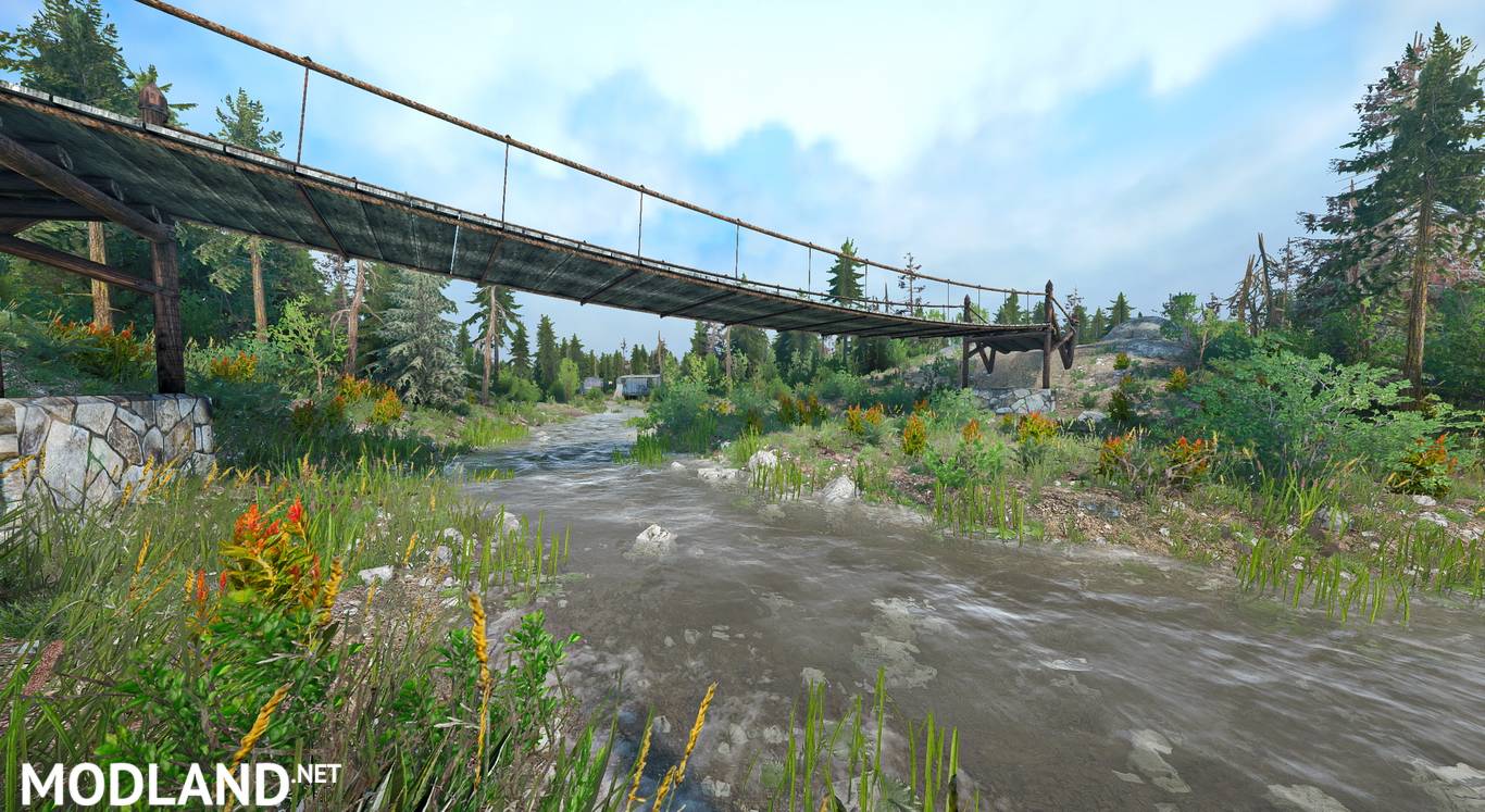 Map "Facility" - MudRunner