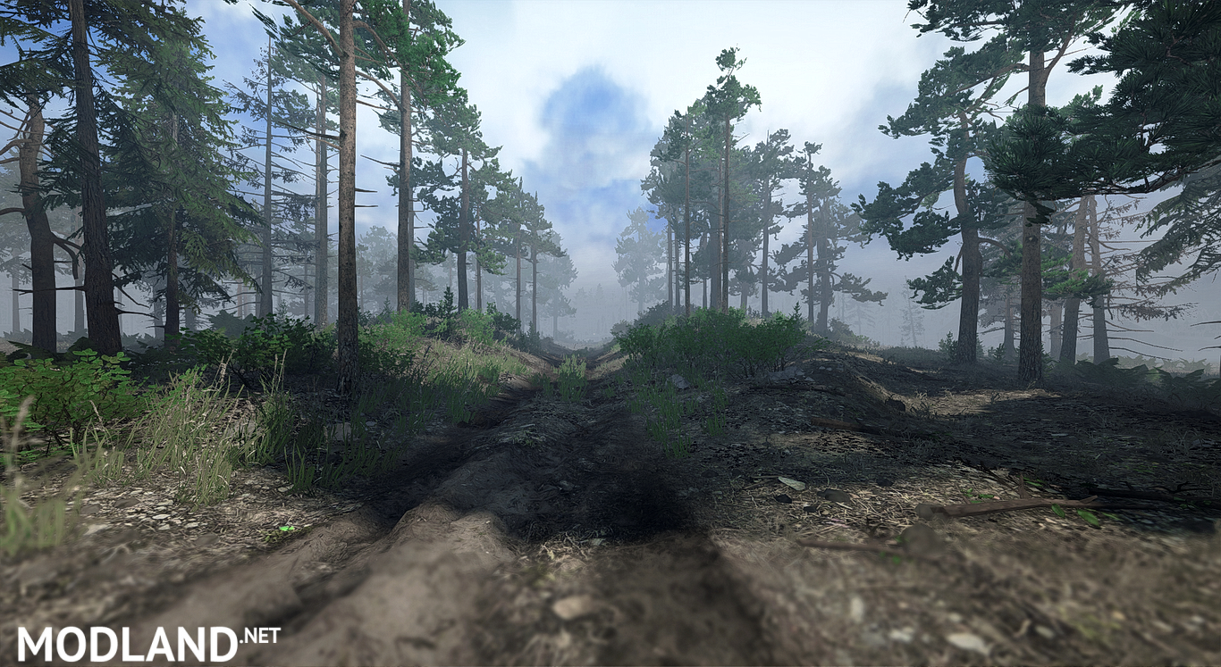 The map "Volcano 2018" - MudRunner