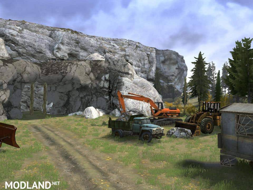 Free Settlement map v1 - MudRunner