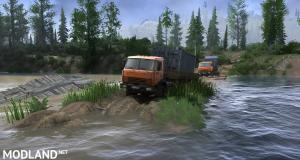 Map "Project 321. Mountain Passage" - MudRunner