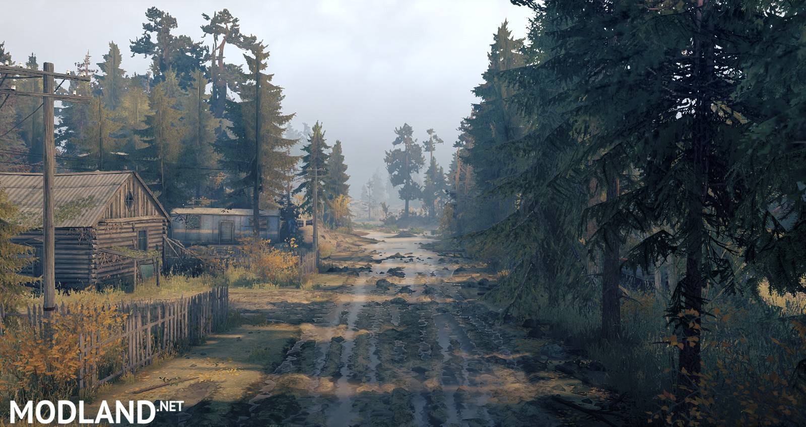 Map "Pogost" - MudRunner