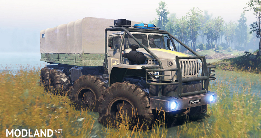 Ural 6614 v5.0 for Spin Tires - Spintires